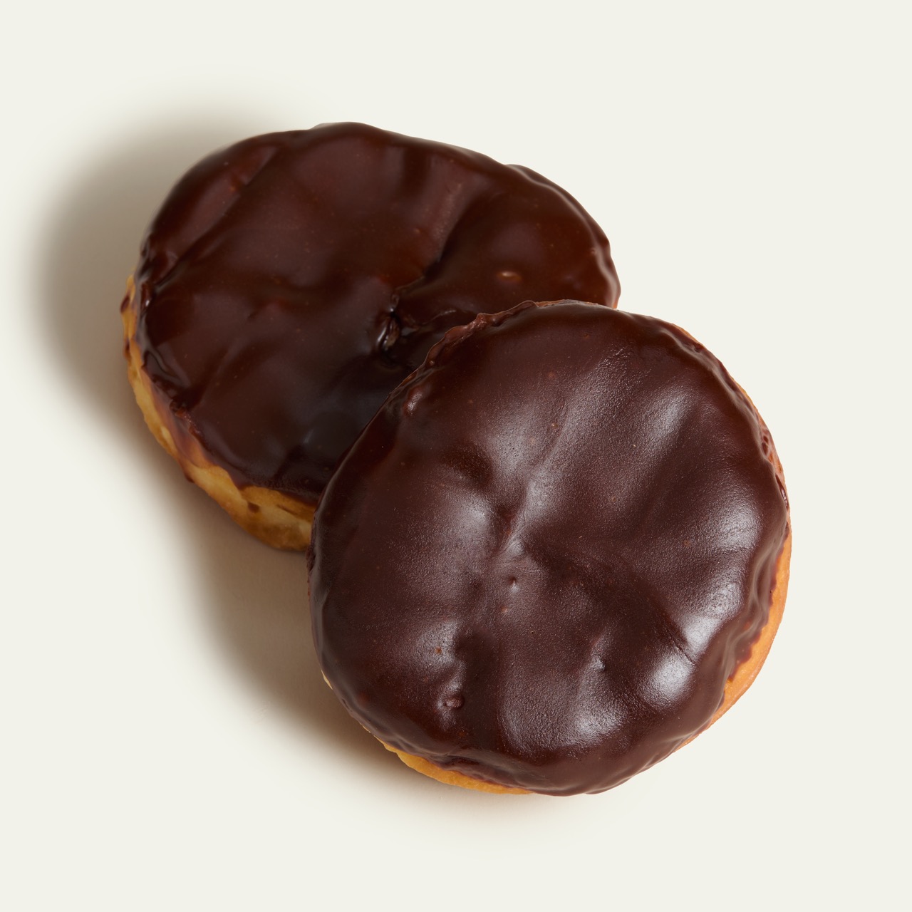 Raised Chocolate Bismark Donut – Coeur d’ Alene Baking Company